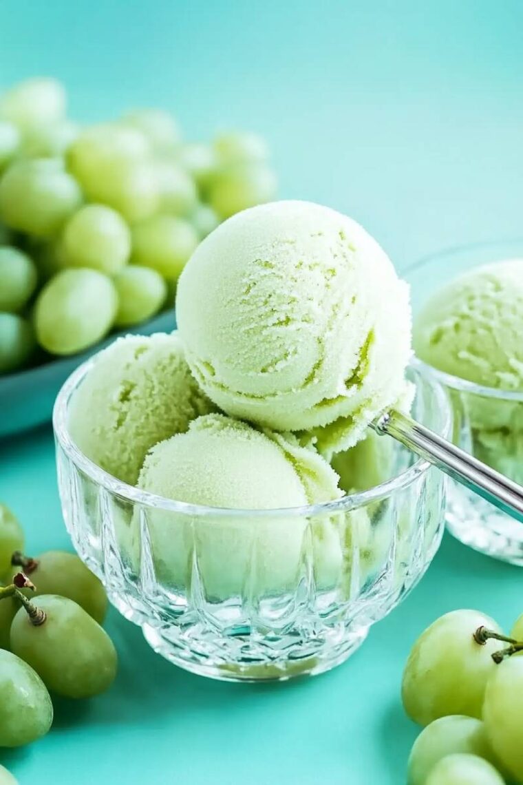 Ninja Creami Grape Sorbet Recipe | Healthy Frozen Dessert