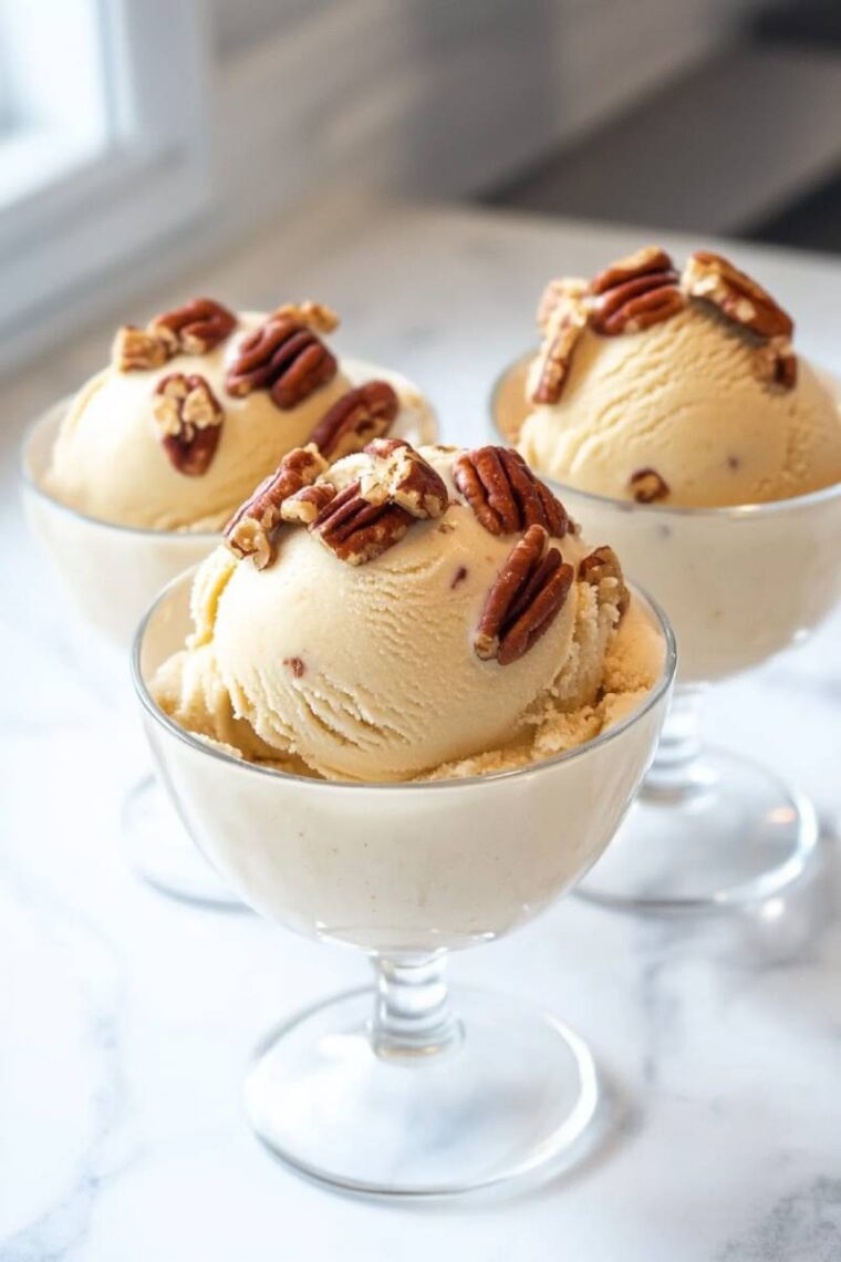 Easy Ninja Creami Butter Pecan Gelato