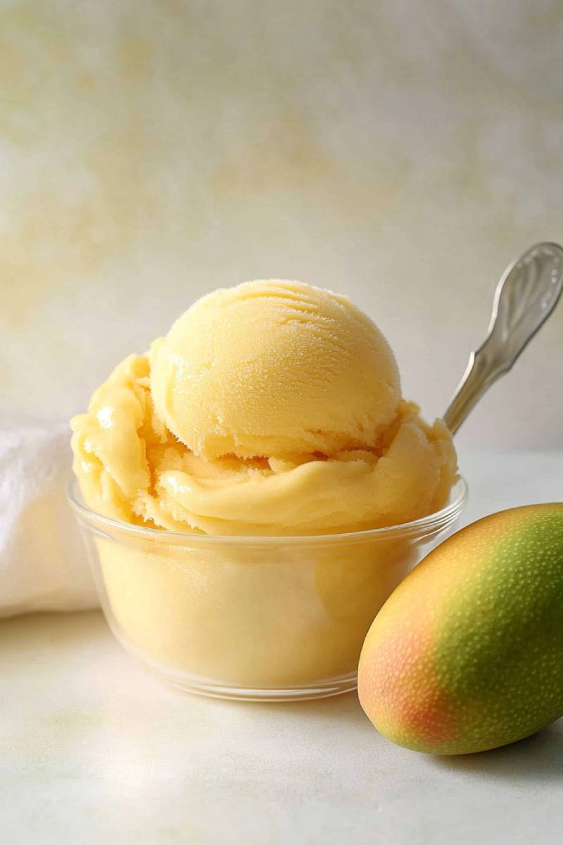 Easy Ninja Creami Mango Sorbet Recipe
