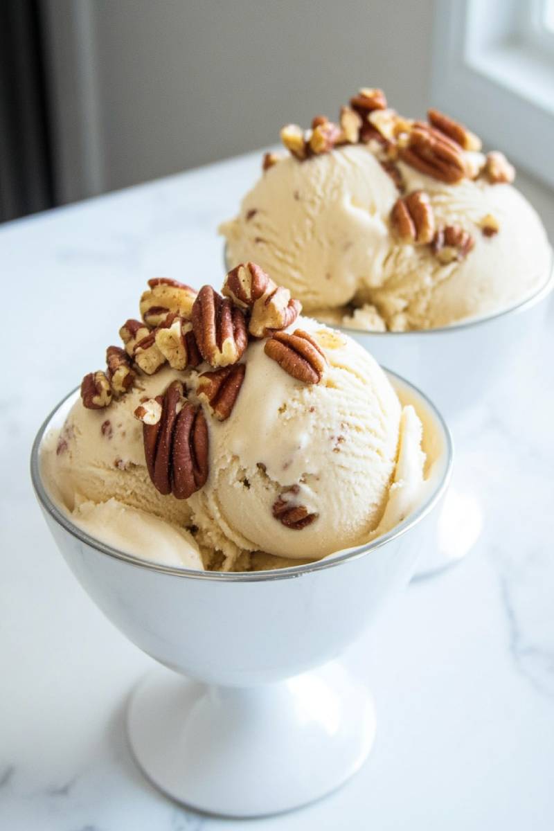 Easy Ninja Creami Butter Pecan Gelato