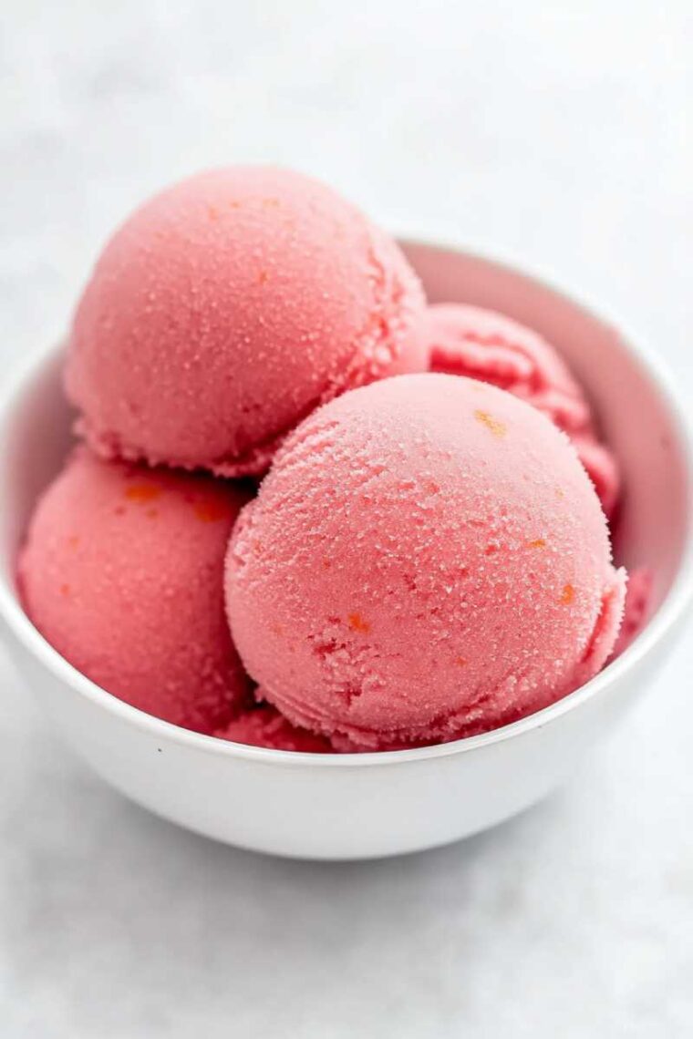 Ninja Creami Cranberry Orange Sorbet