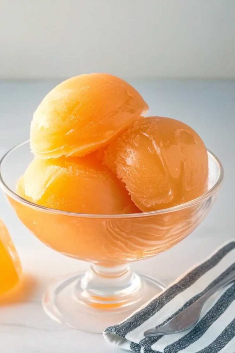 Ninja Creami Orange Sorbet: 2-Ingredient Recipe