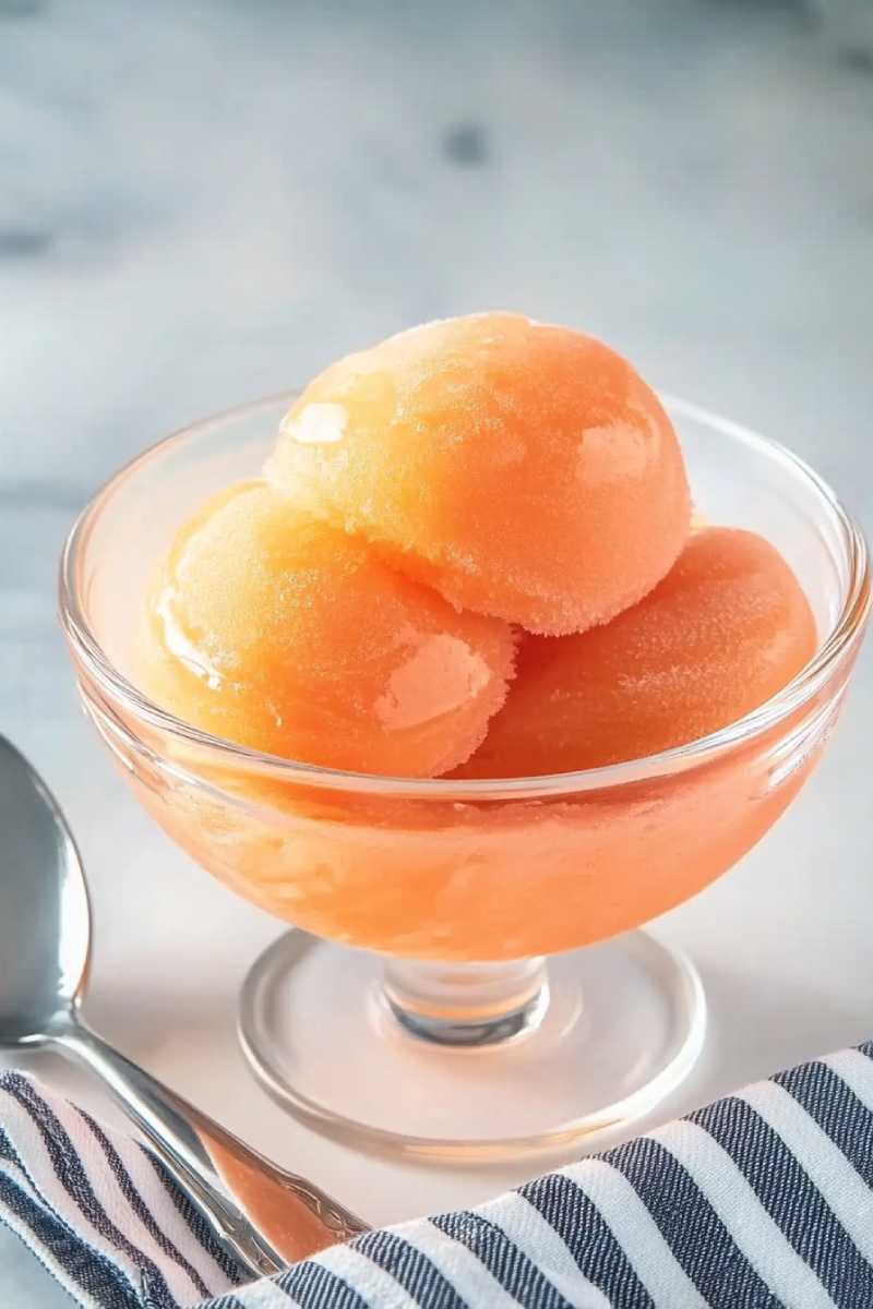 Ninja Creami Orange Sorbet: 2-Ingredient Recipe