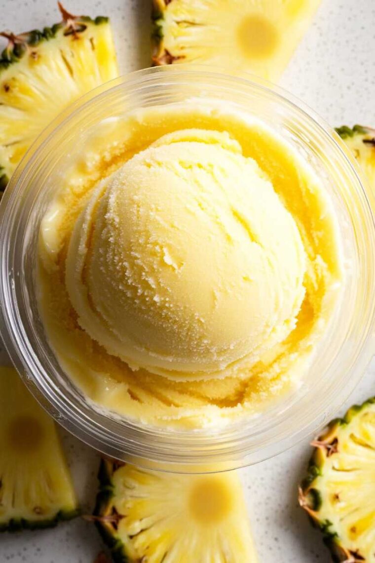 Ninja Creami Pineapple Sorbet